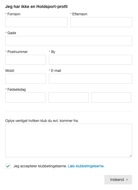 Holdsport - Hvordan bliver jeg medlem af et hold?